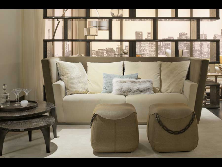 FENDI POUF BLUE - shadeh luxury group