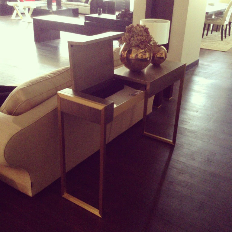 Armani Casa Desk Shagreen LIMITTED EVAN - shadeh luxury group